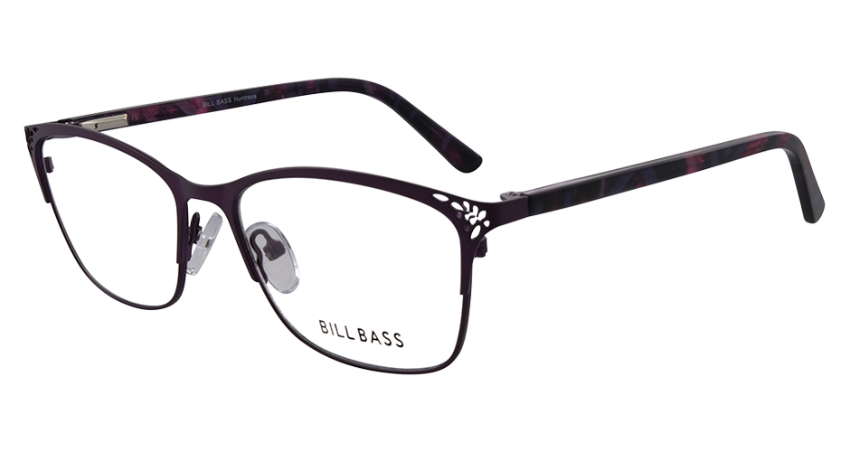 BB Opt Huntress Satin Purple 53-16-135 M , Bill Bass Optical Frames ...